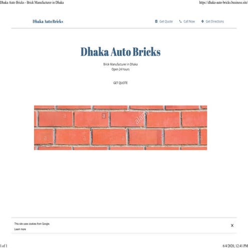 Dhaka auto bricks | PDF