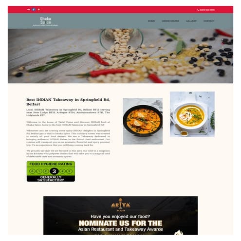 Dhaka Spice Belfast – Authentic Indian Flavours, Served with Local ...