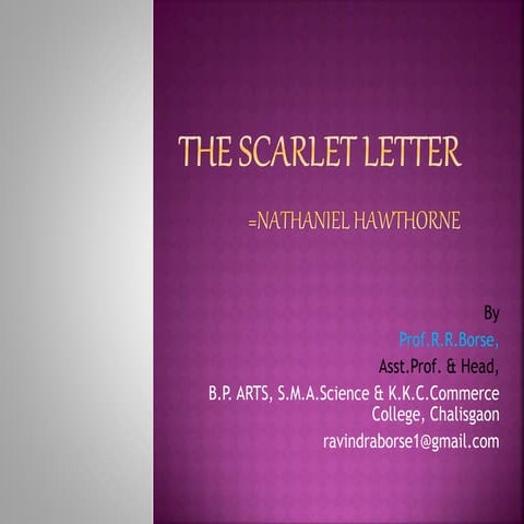 A Scarlet Letter | PPT