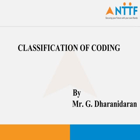 Classification Of Coding | PPT