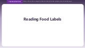 understanding-food-labelling | PPT