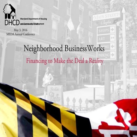 MD Department of Housing & Community Development - Neighborhood ...