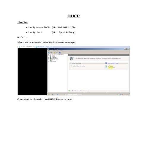 DHCP | DOCX