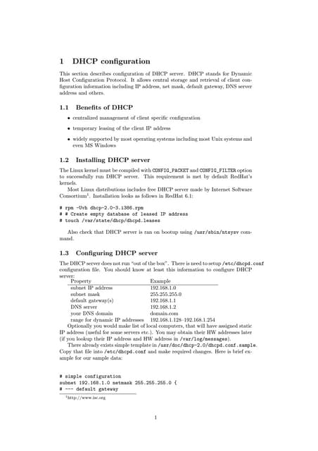 DHCP concept | PDF DHCP concept | PDF