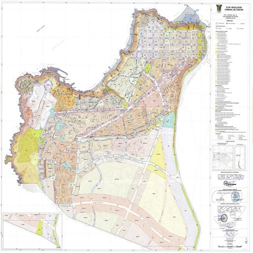 PLANO REGULADOR COMUNAL CONCON -planta- | PDF