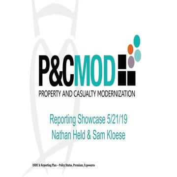 DHIC Showcase 052119 Guidewire Insurance | PPTX