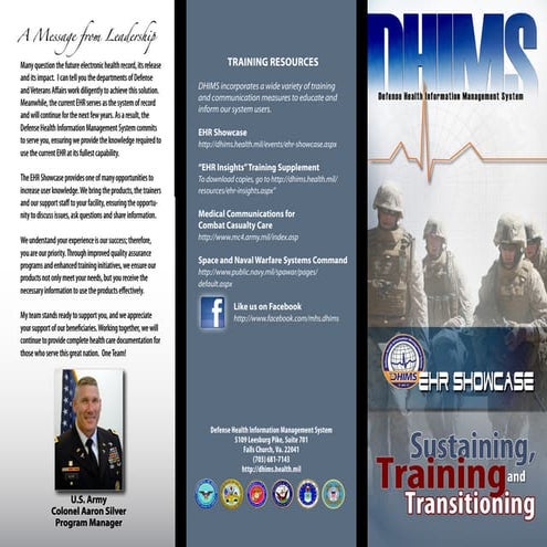 Dhims Trifold 2012 | PPT