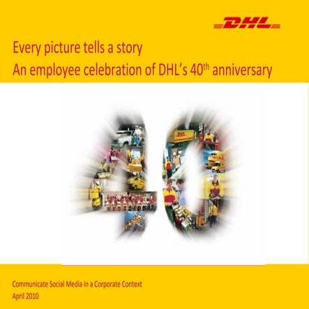 Dhl 40th anniversary photo competition | PPT
