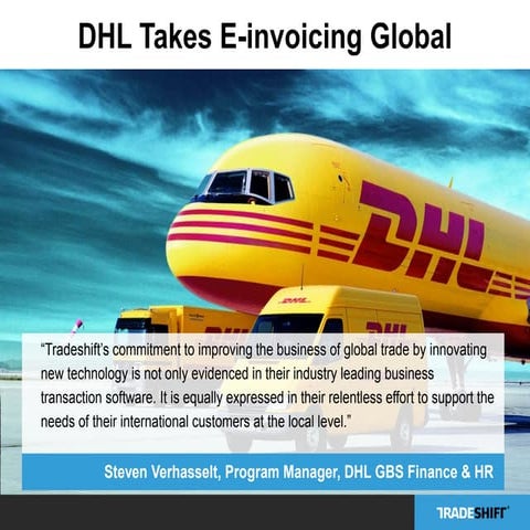 How to Manage E-invoicing Globally: The DHL Story | PPTX