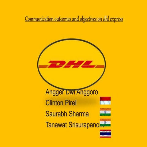 Dhl express presentation | PPTX