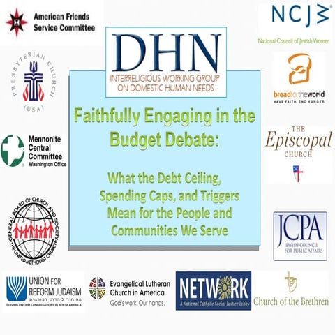 Faithfully Engaging in the Budget Debate -- May 26, 2011 | PPT