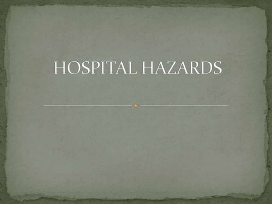 Hazard Identification & Risk Analysis (HIRA) | PDF