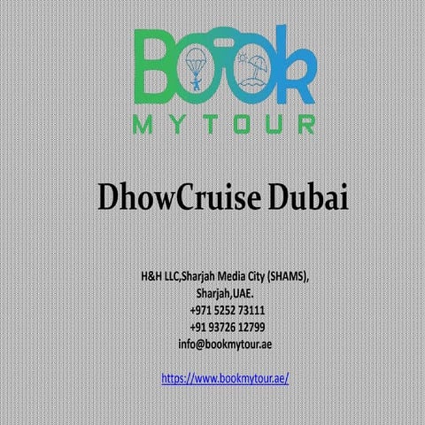dhow cruise dubai | PPTX