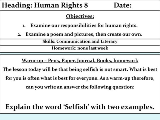 Rights and Responsibilities 3 | PPT