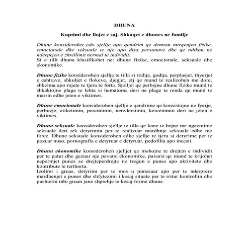 Prezantimi Dhe Roli I Gruas | PPT