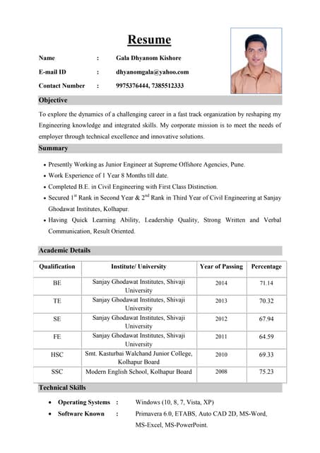 RAJESH KUMAR RESUME LATEST | PDF