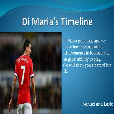Di Maria's Timeline | PPTX