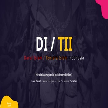 PPT Sejarah kelas 12 Kurikulum Merdeka - DII/TII | PPSX