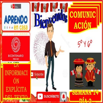 DIA 2 PPT RECONOCE LA INFORMACIÓN EXPLÍCITA DEL TEXTO LEÍDO.pptx