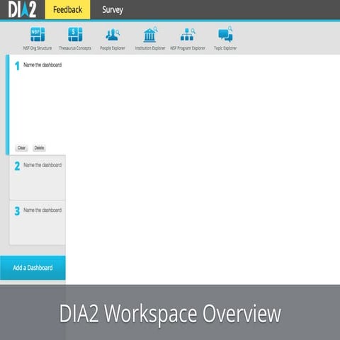 DIA2 tool page interface explanation | PPT