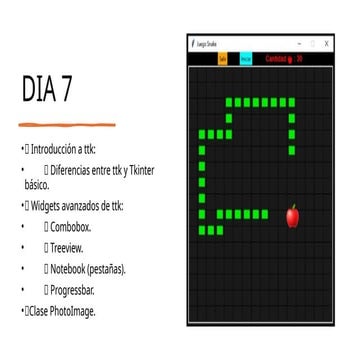 Aprende python con tkinter desde cero hasta avanzado 7 | PPTX