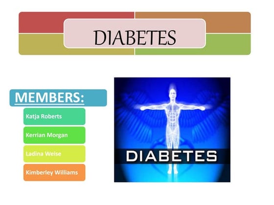 Diabetes Powerpoint 6 | PPTX | Diabetes | Diseases and Conditions