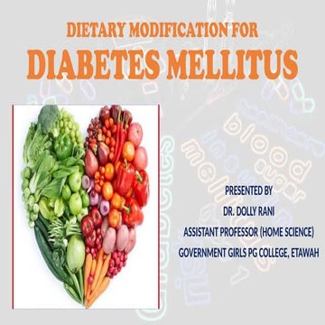 DIABETES BY DR. DOLLY RANI [Autosaved] [Autosaved].pptx