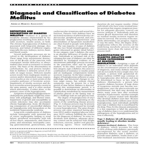 Diabetes care | PDF
