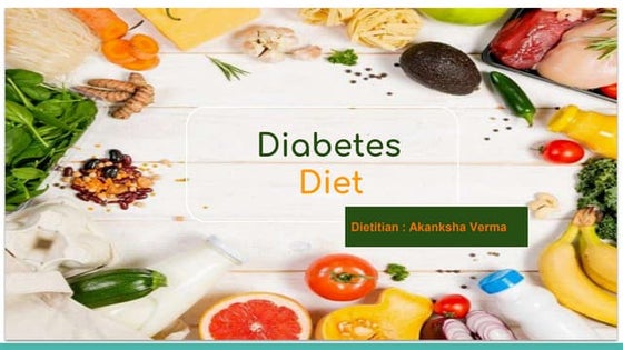 DIABETIC DIET PLAN | PPTX