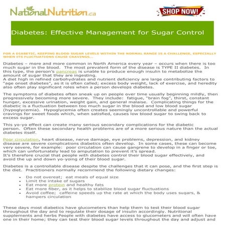 Diabetes Effective Management for Sugar Control.pdf