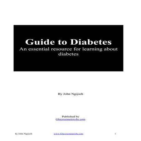Diabetes 101 guide | PDF
