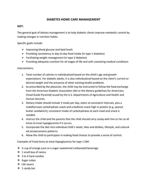 Lesson plan of DIABETES MELLITUS | PDF | Diabetes | Diseases and Conditions