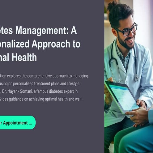 Simple Steps to Manage Diabetes for a Healthier Life | PPT