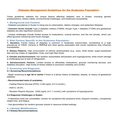 Updated: Diabetes Management Guidelines for the Sudanese Population.pdf