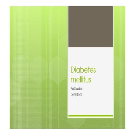 Diabetes mellitus | PDF