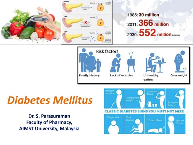 Diabetic mellitus pathophysiology | PPTX