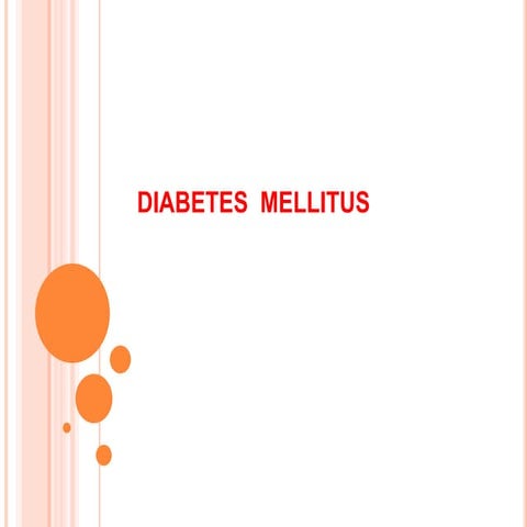 Diabetes education presentation | PPT