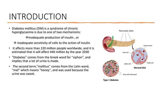 Diabetes and its Types | PPT