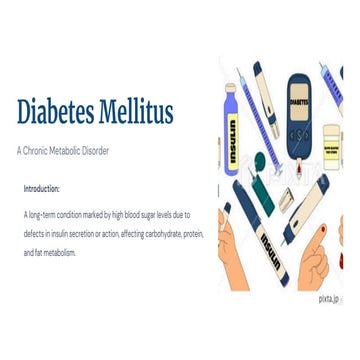 Diabetes Mellitus Management and nurses role pdf | PDF