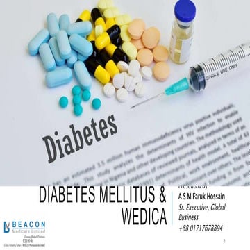 Diabetes Mellitus & Wedica | PPTX