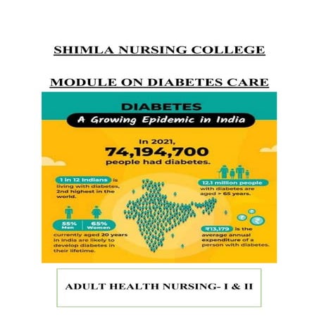 WORLD DIABETES DAY.pptx about awareness on diabetes | PPTX