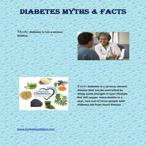 Diabetes myths and facts | PDF