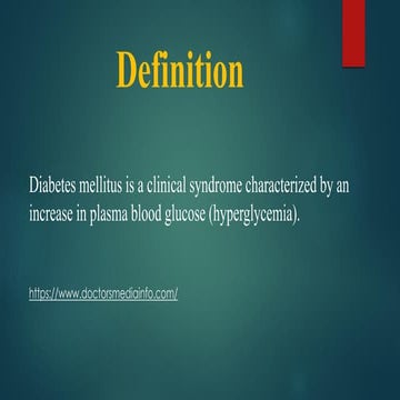 Diabetes Mellitus definition,type,cause,symptom,treatment,complication ...