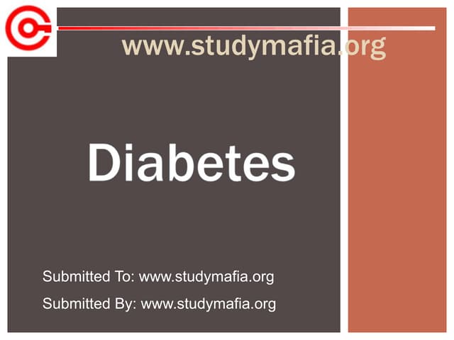 "Diabetes and exercise" -Biology investigatory project (class 12) | PDF