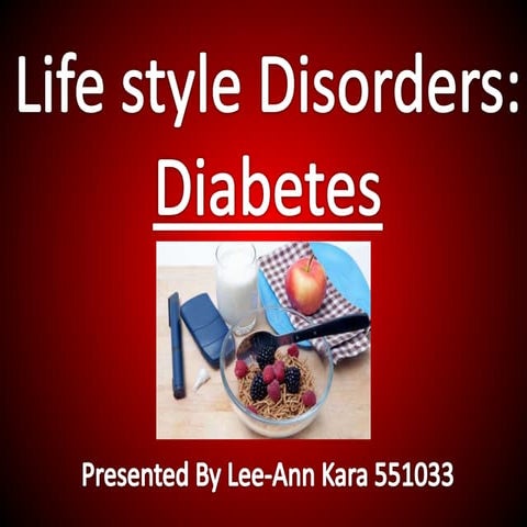 Diabetes presentation 1 complete one | PPTX