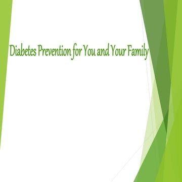Diabetes awareness | PPT