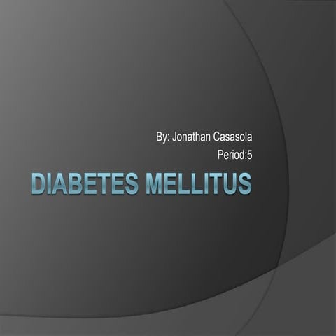 Diabetes project done | PPTX