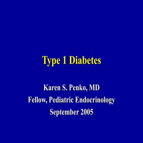 Diabetes | PPT