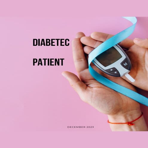 DIABETIC.pdf | Diabetes | Diseases and Conditions