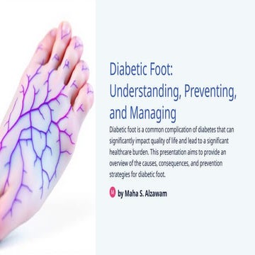 Diabetic-Foot-medicine-footcare-healthcare | PPTX